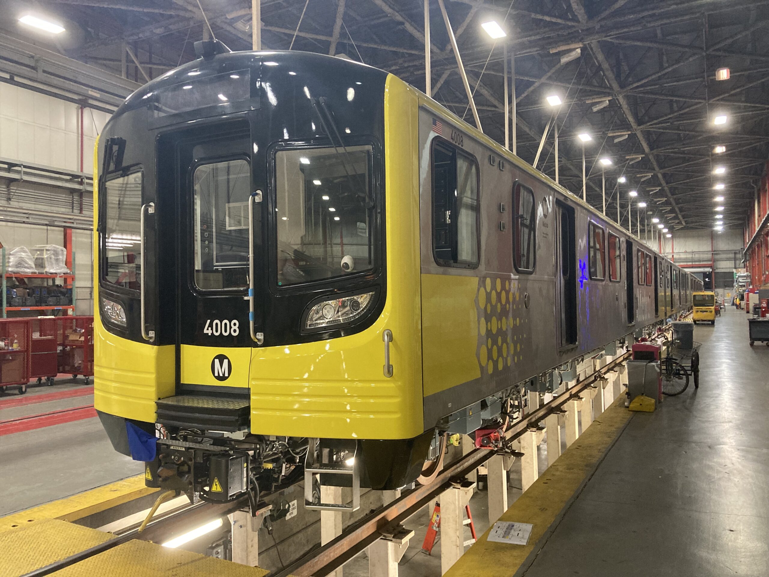 LA Metro HR4000 Subway Car EMC and RAM - Turner Engineering